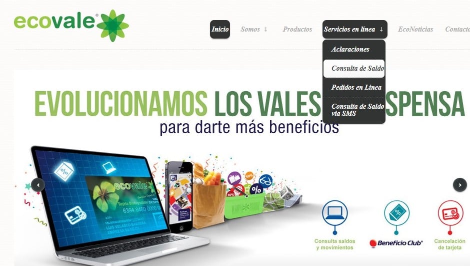 Ecovale Despensas ¿Cómo consultar saldo? ¿Cómo activar?