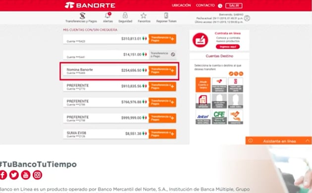 🧐 Cómo sacar mi Estado de Cuenta Banorte y CLABE en LÍNEA