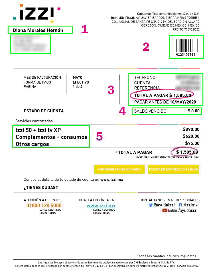 🧐 Cómo Consultar y Descargar Estado de Cuenta Izzi | Tutorial
