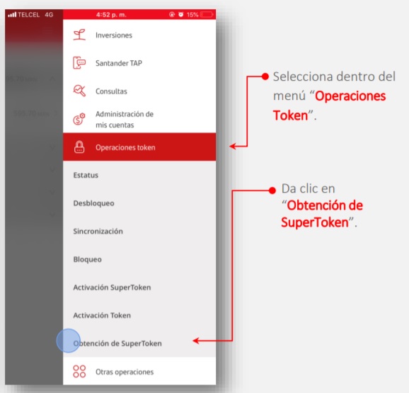 🧐Santander Súper MÓVIL | SALDO | Activar Token y Transferencias