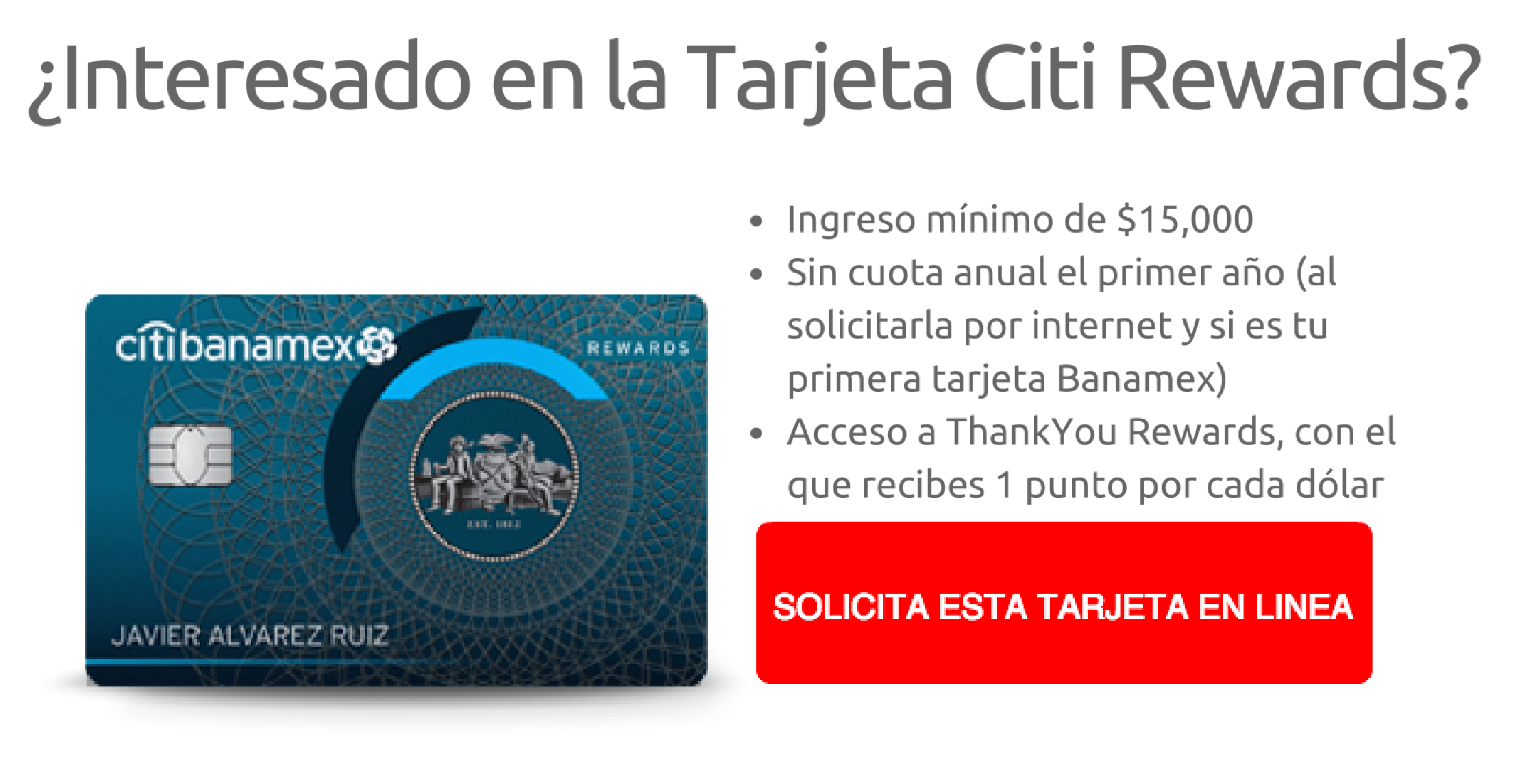 Cómo Volar GRATIS con las Nuevas Tarjetas Citi Banamex